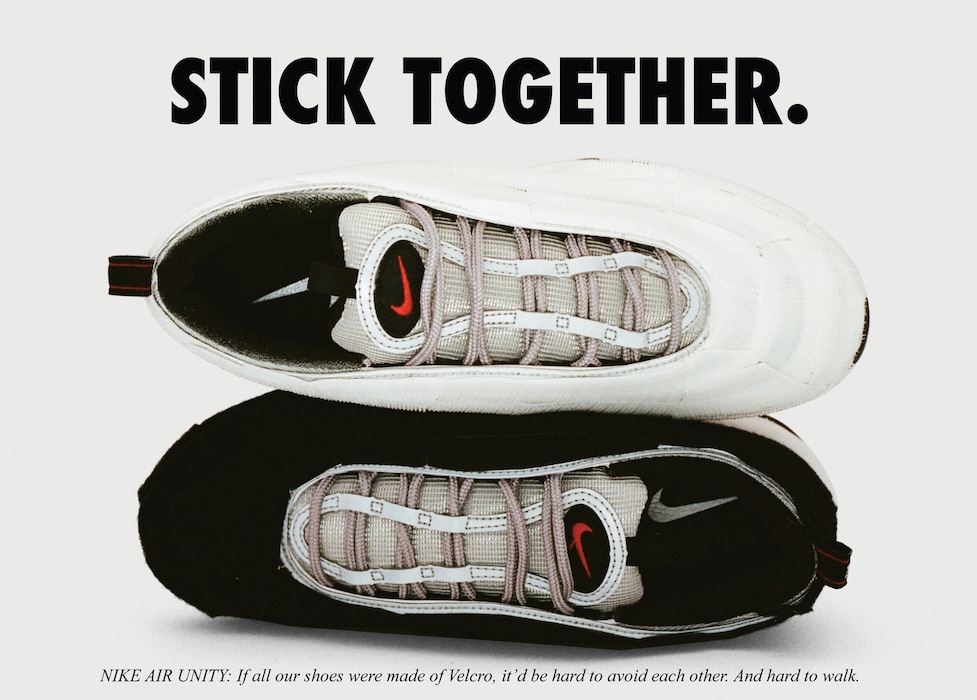 This series of fake Nike ads holds a mirror up to society | Dazed