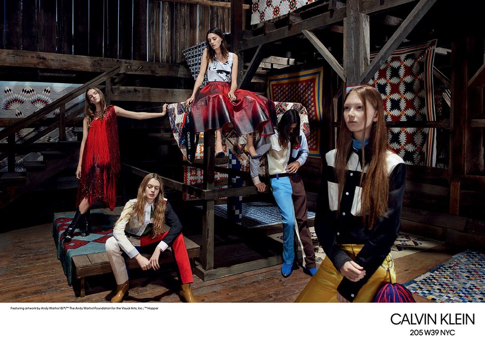 Calvin Klein’s model gang hang out in a barn for new campaign | Dazed